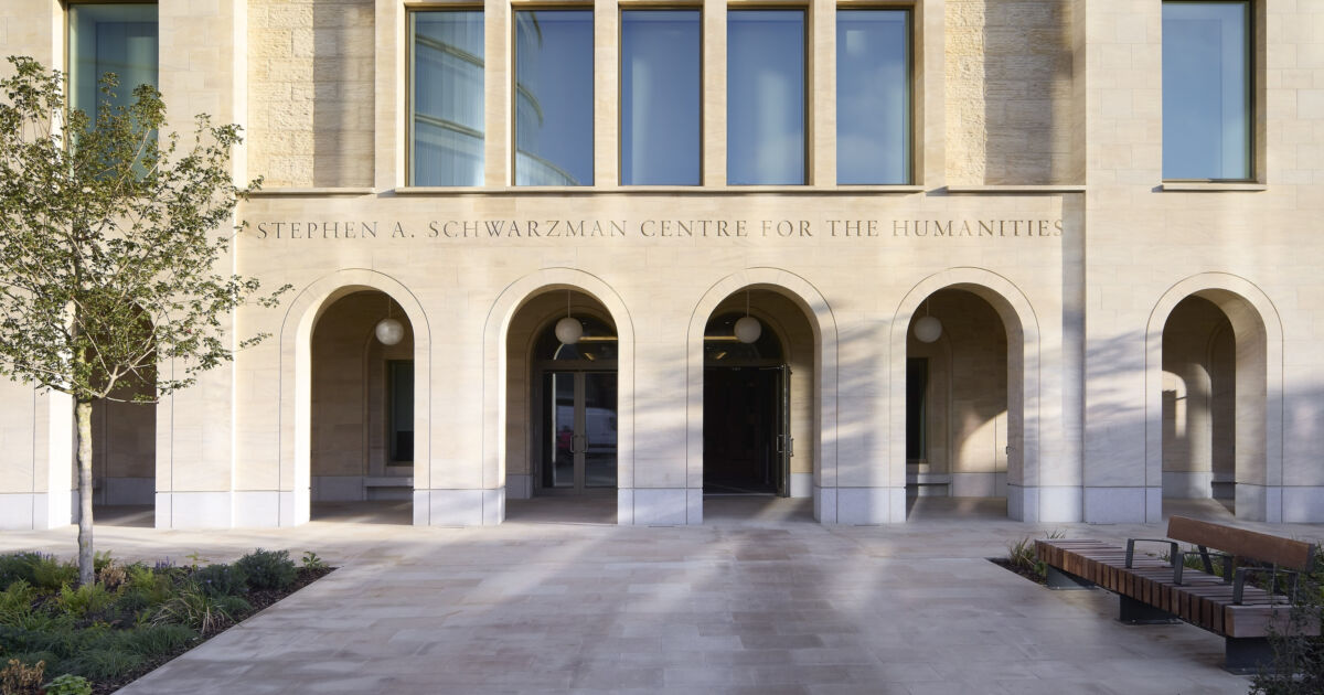 The Stephen A. Schwarzman Centre at the University of Oxford opens on the 13th October 2025 ...